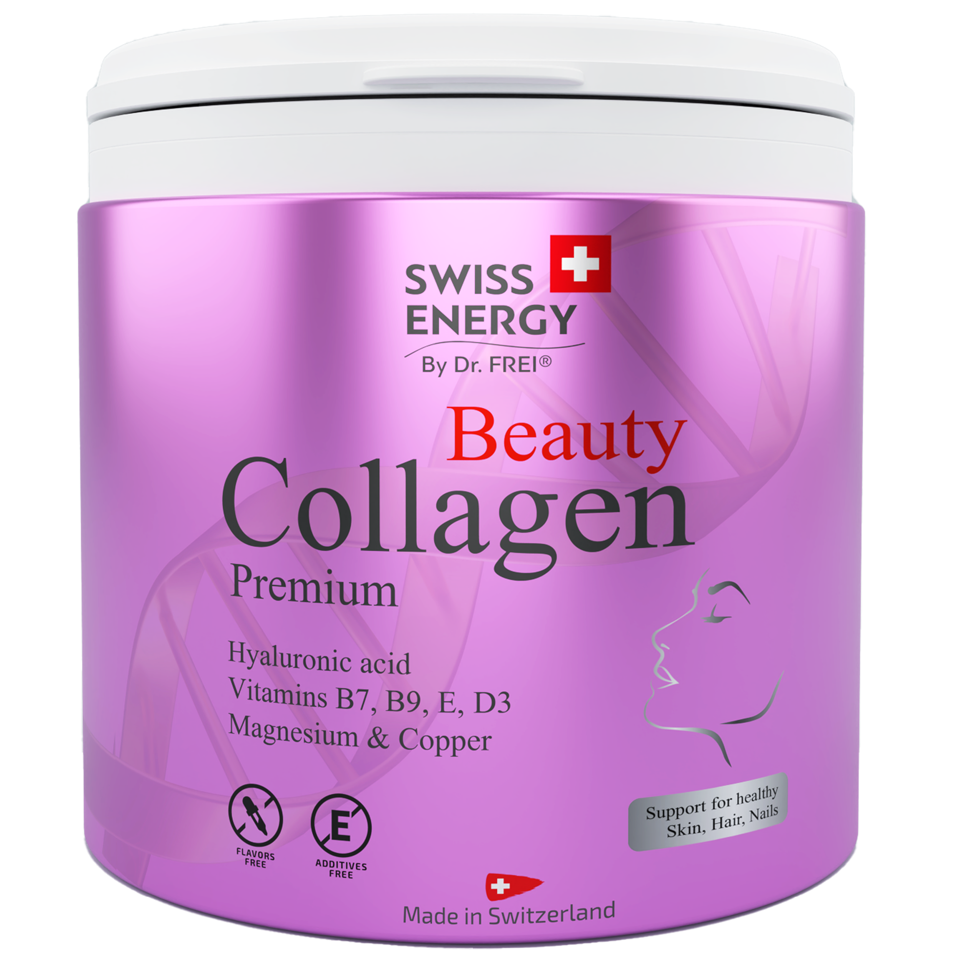 Swiss Energy Beauty Collagen, Micronized Powder 240 g – Swiss Herbs
