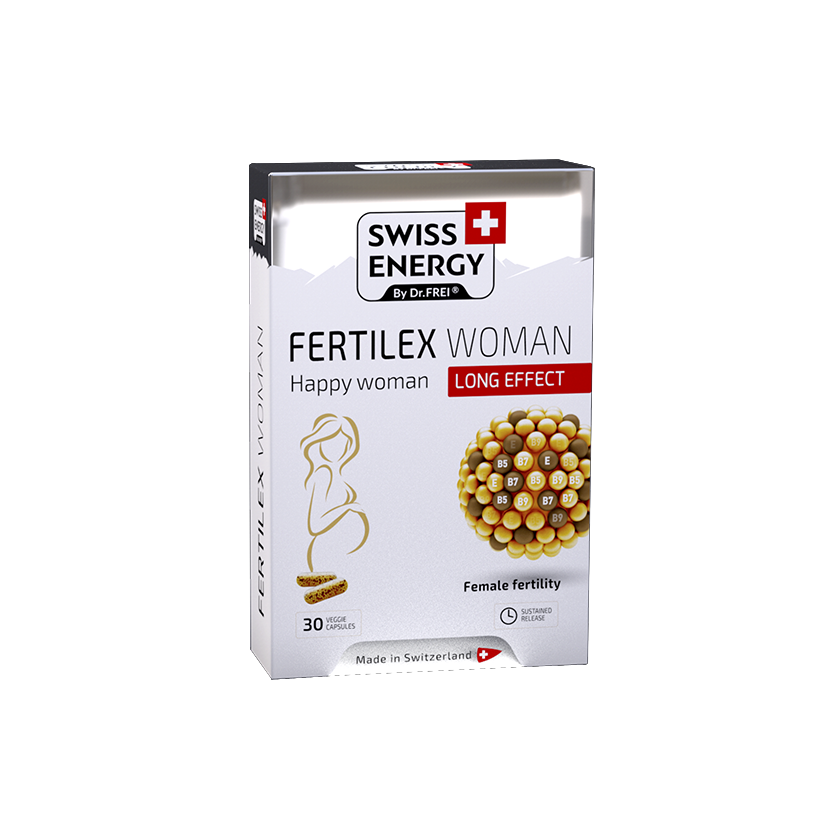Swiss Energy, FERTILEX WOMAN, complex for female fertility, 30 sustain ...